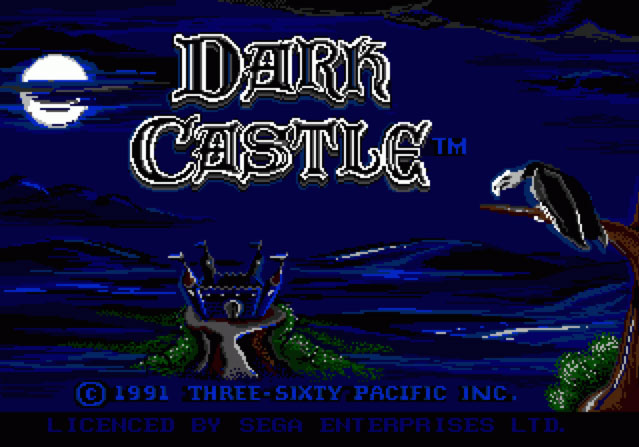Horror Obscura 2018: Dark Castle (Mega Drive/Genesis) | Gaming History 101